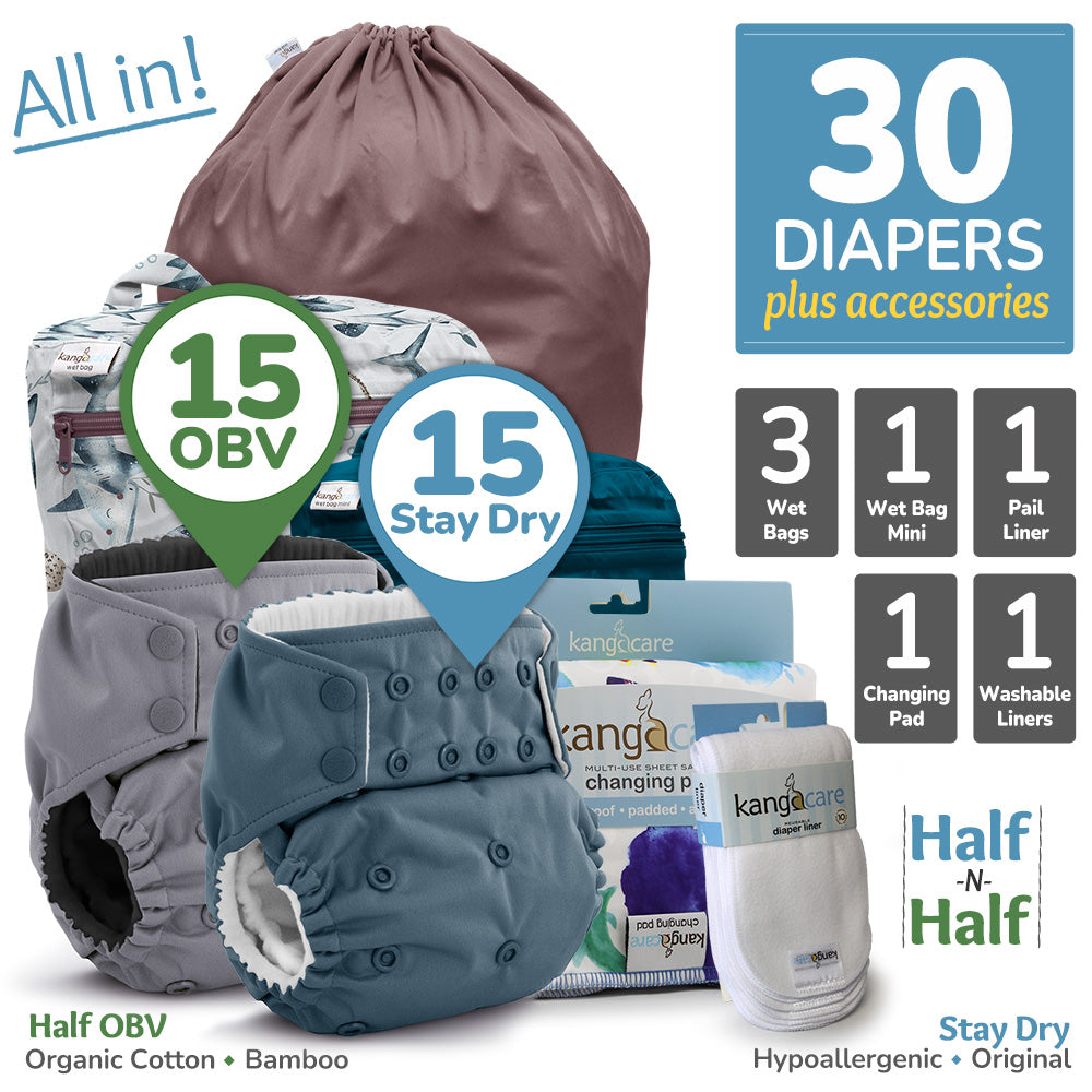 Cloth Diaper Packages | AIO Diapers Packages | Kanga Care