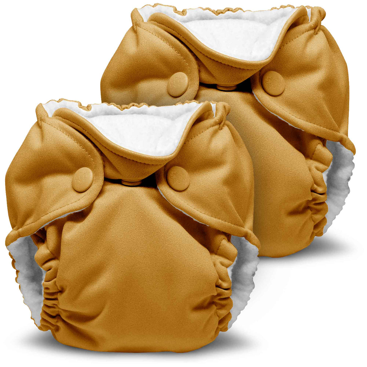 Lil Joey All In One Cloth Diaper (2 pk) - Honey Yellow | Kanga Care