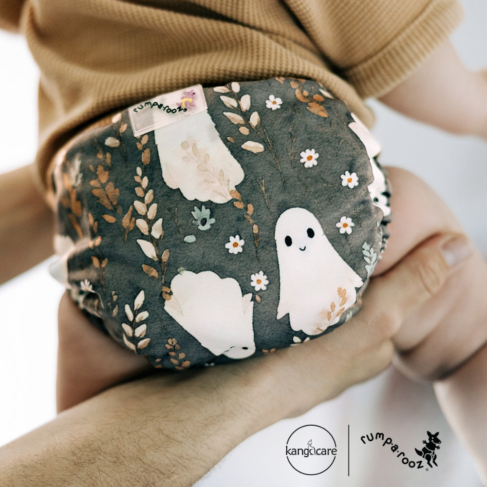 Rumparooz Newborn Cloth Diaper Cover - Boo | Kanga Care