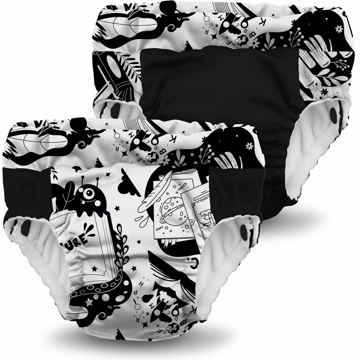 Lil Learnerz Training Pants (2pk) - Book Club | Kanga Care